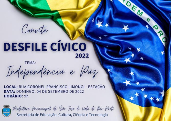 São José terá Desfile Cívico Escolar no dia 4 - Sou Adorador