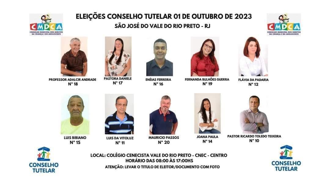 Neste domingo São José escolhe seus novos membros do Conselho Tutelar - Sou Adorador